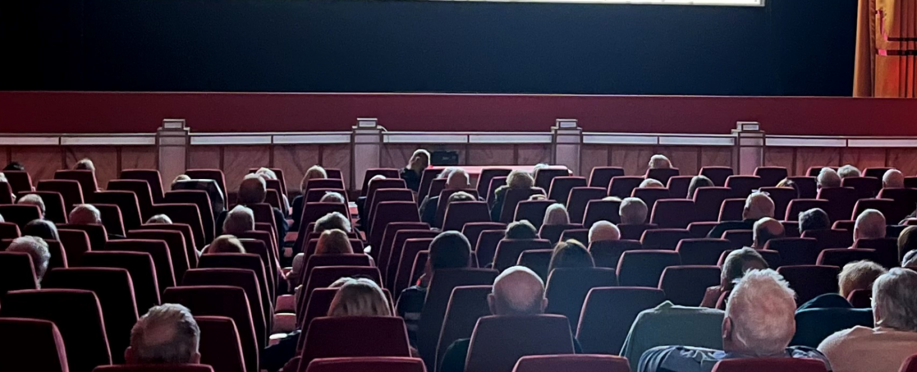 Enjoy a movie with others at our Flicks and Friends club