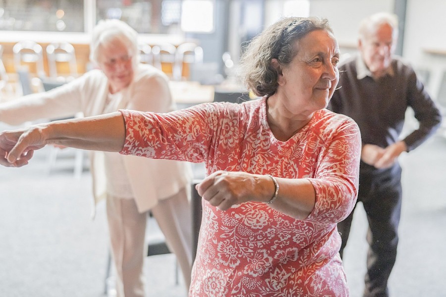 Keep active with gentle exercise at our free activity groups