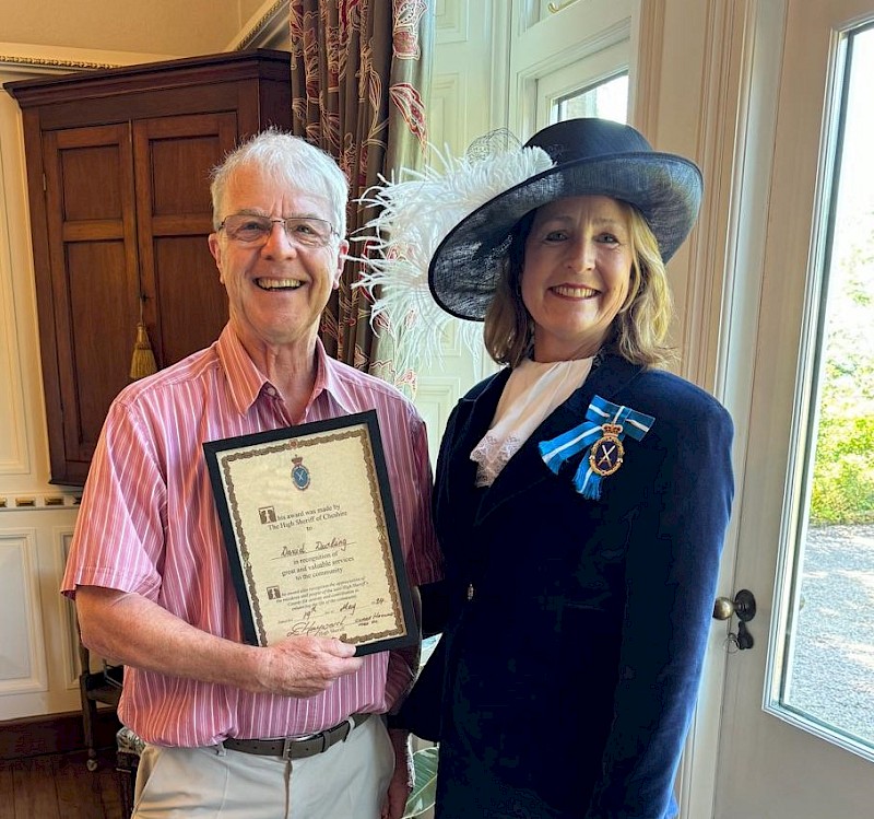 Dedicated David recognised for community commitment